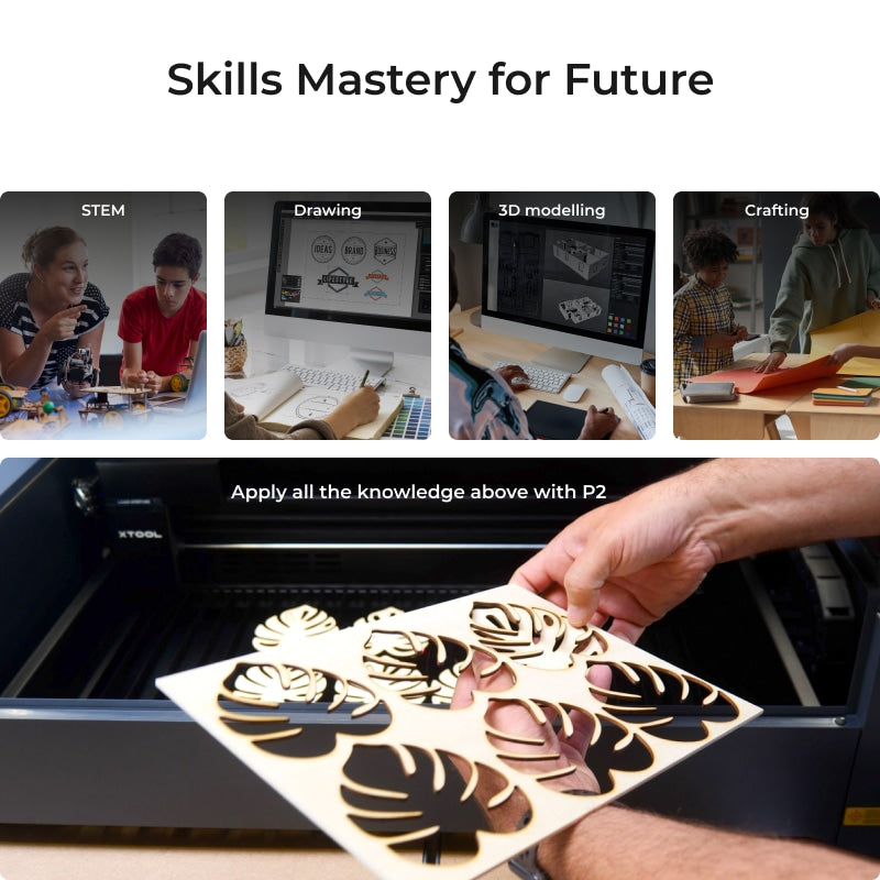 xTool P2/P2S Laser Material Education Package – Makeblock