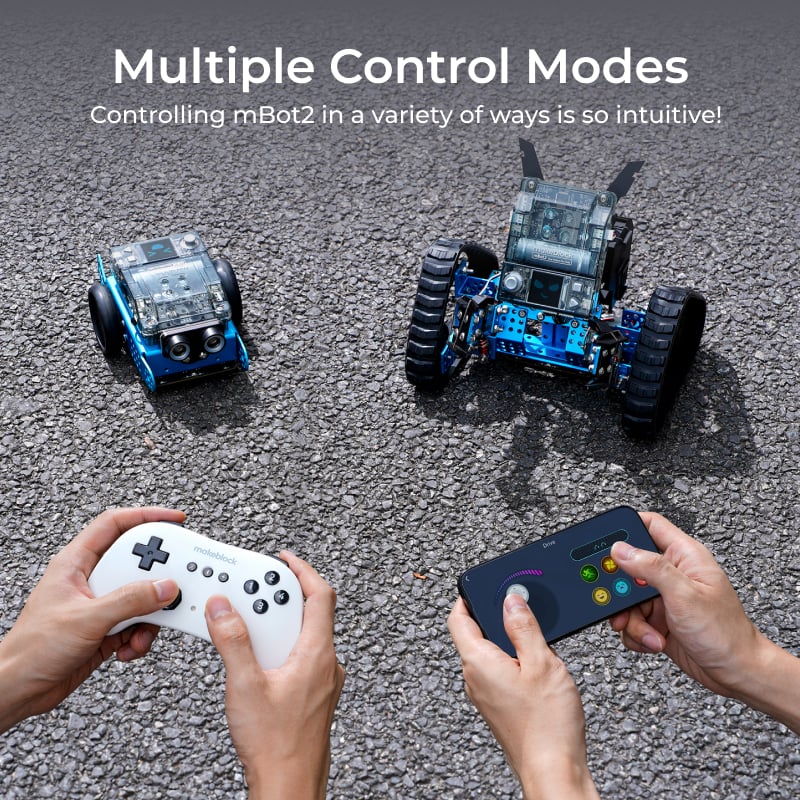 Buy mBot2 Rover: AI Robotics Kit for STEM Learning | Makeblock