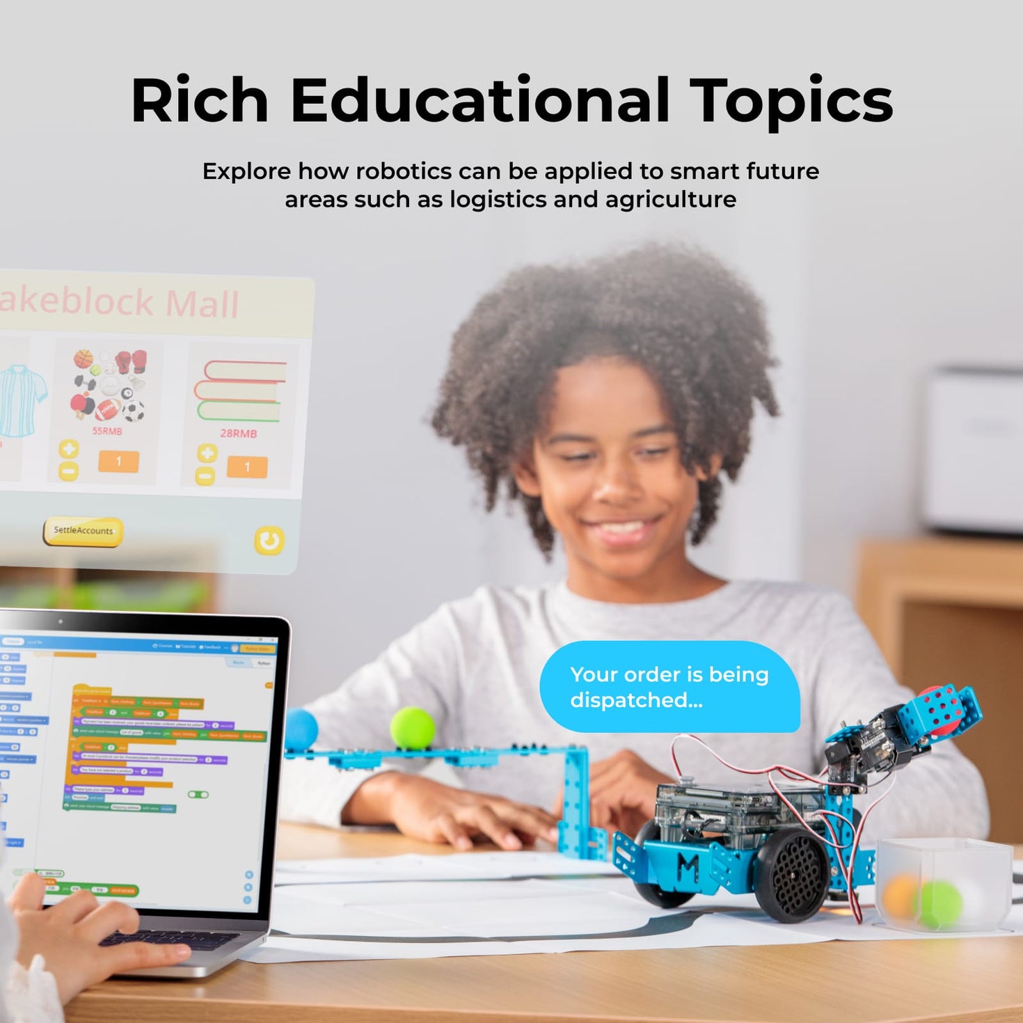 mBot2 Smart World 3-in-1 Add-on Pack – Makeblock