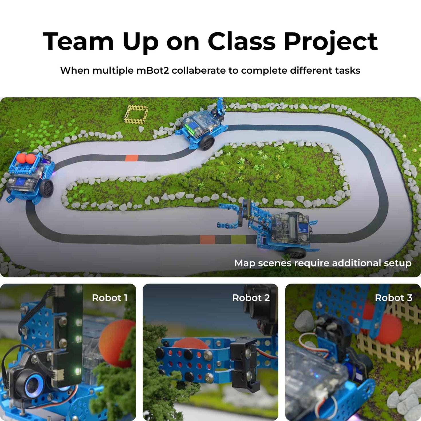 mBot2 Smart World 3-in-1 Add-on Pack – Makeblock