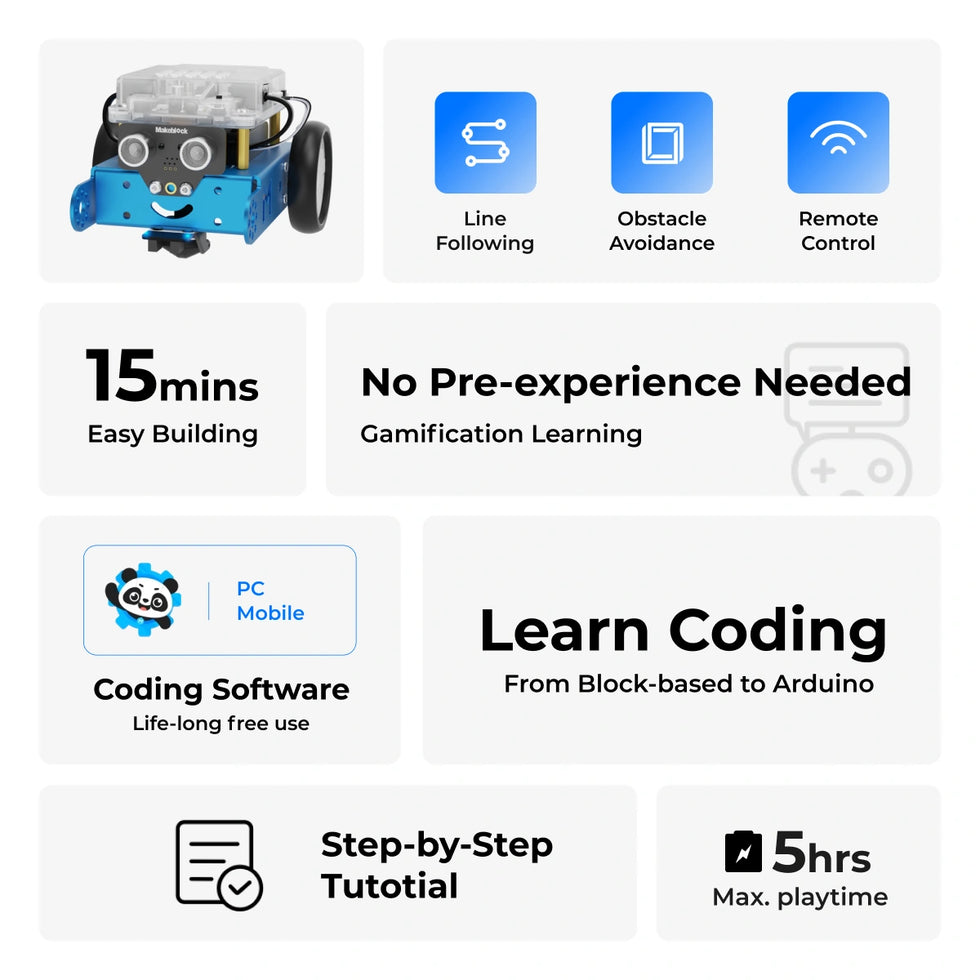 Buy mBot: Top-selling Robot Kit for Coding Enlightenment｜Makeblock