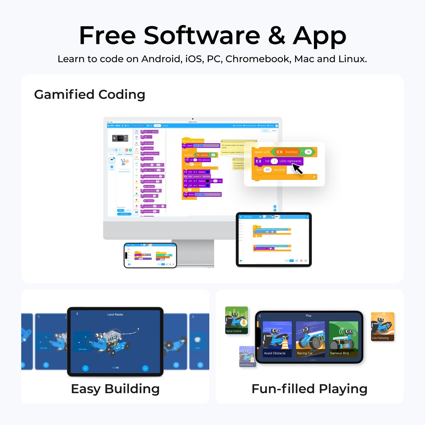 Buy mBot Ranger: 3-in-1 Robot Building Kit for Kids | Makeblock