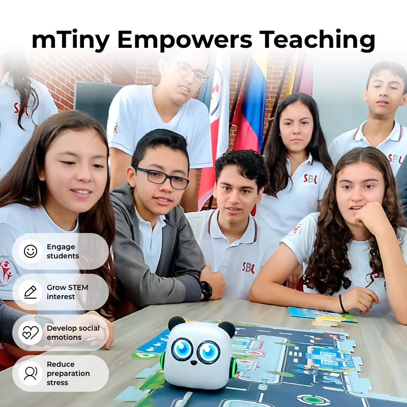 Buy mTiny: Cute Panda Robot for kindergarten toddler | Makeblock