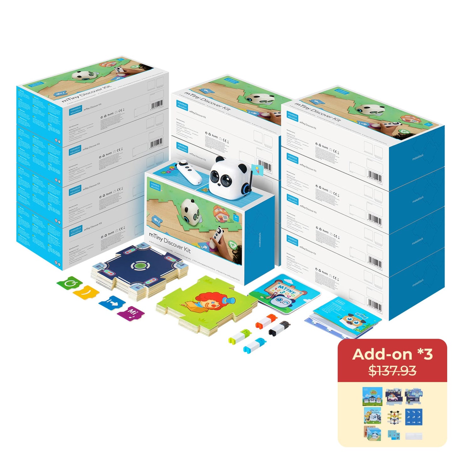 Buy mTiny: Cute Panda Robot for kindergarten toddler | Makeblock