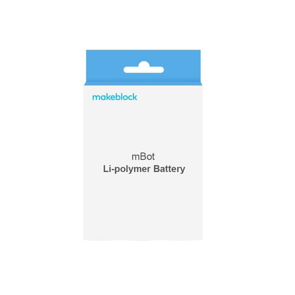 Rechargeable Li-polymer Battery for mBot Robot Kit – Makeblock