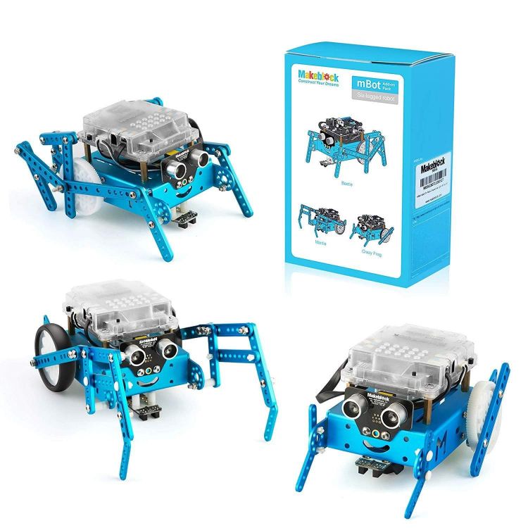 Six-legged Robot 3-in-1 Add-on Pack for mBot – Makeblock